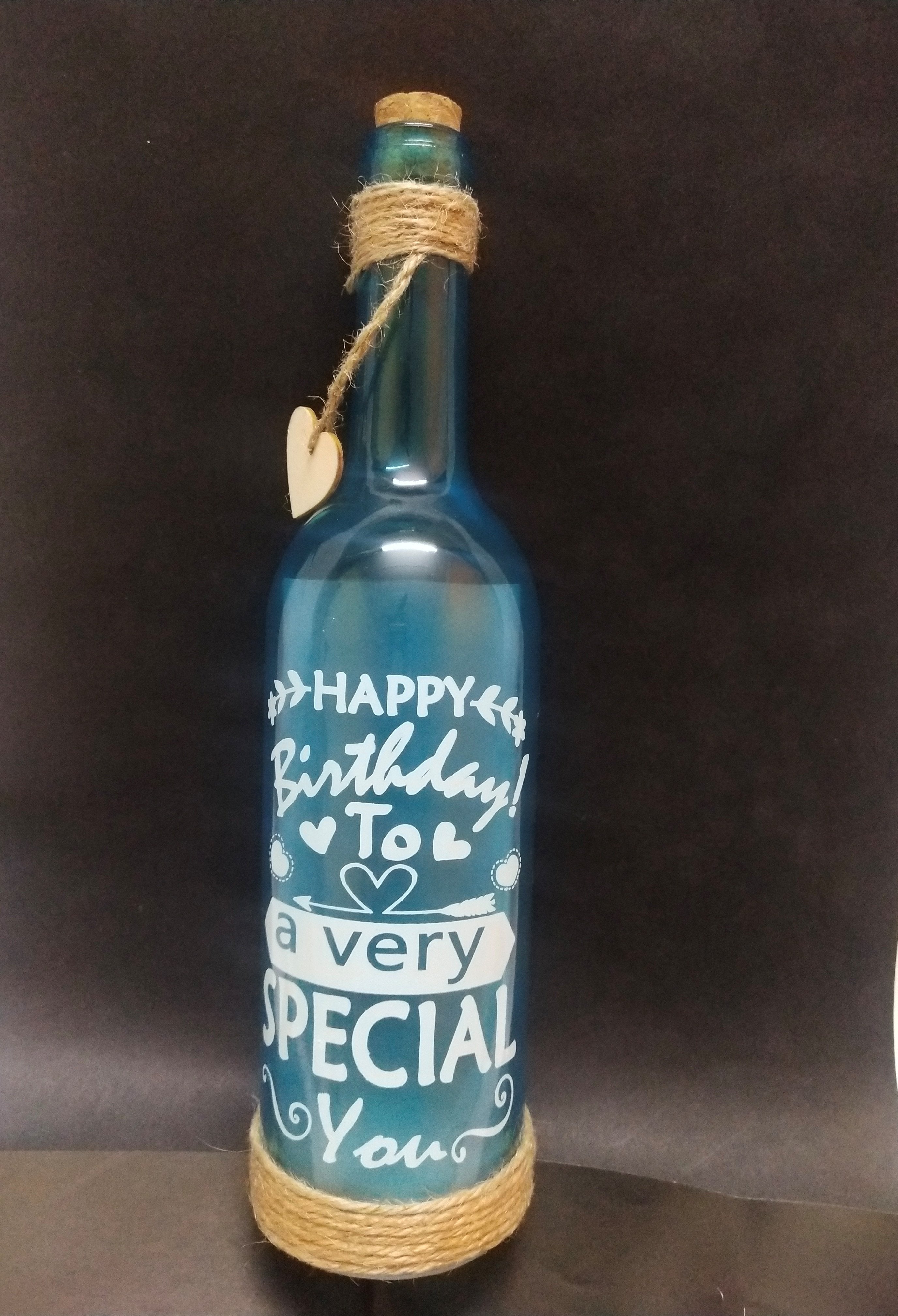 Birthday Led Light Bottle - Bloomsvilla