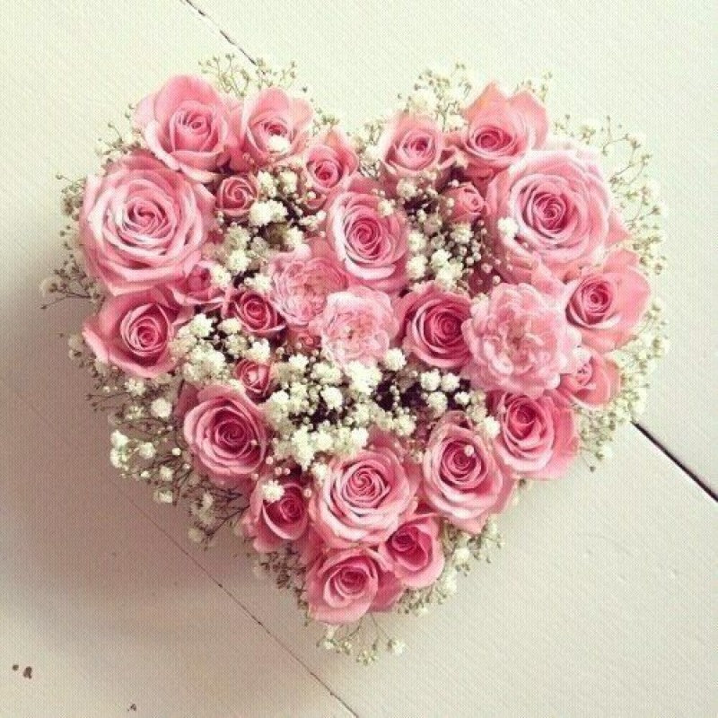 Sweet Pink Heart - Bloomsvilla
