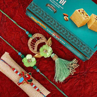 Sweetest Rakhi Surprise Combo Gift– Bloomsvilla