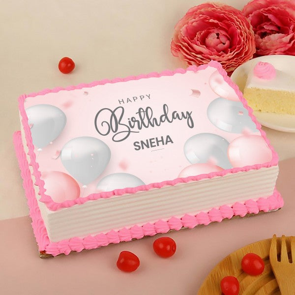 Sweet Photo Cake– Bloomsvilla