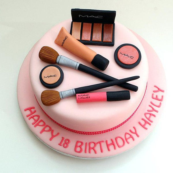 Mac Makeup Lover Theme Cake - Bloomsvilla