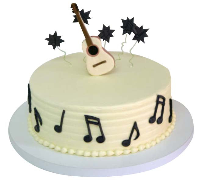 Music Instrument Theme Cake - Bloomsvilla